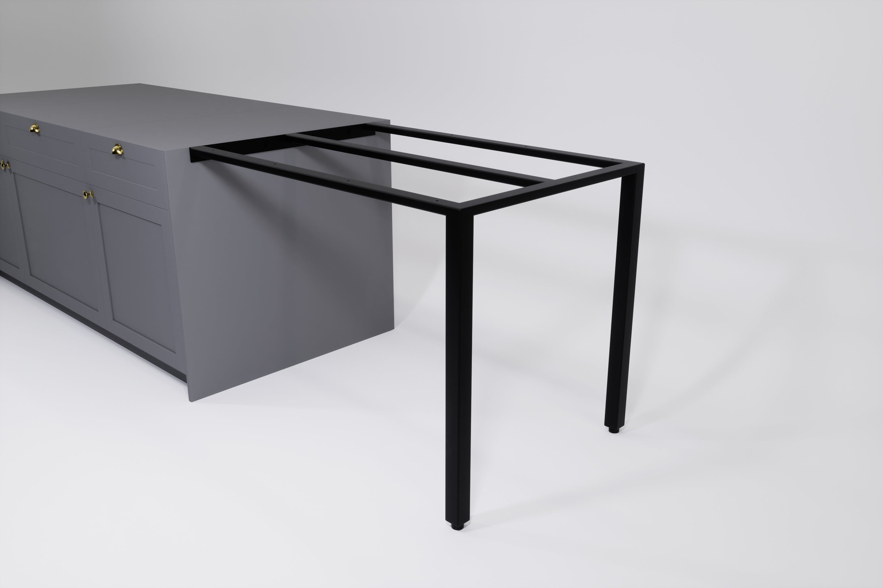Heavy-Duty Metal Kitchen Island Table Legs and Breakfast Bar Frame – TILIA.