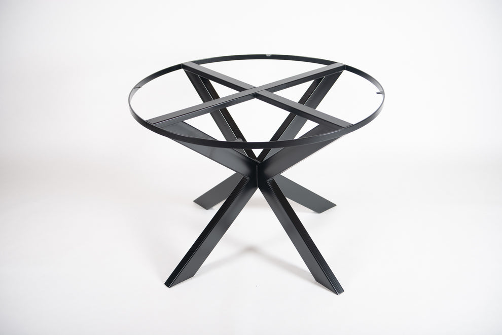 Round Spider Leg Table Base for Heavy Quartz, Dekton, Granite, Marble ...